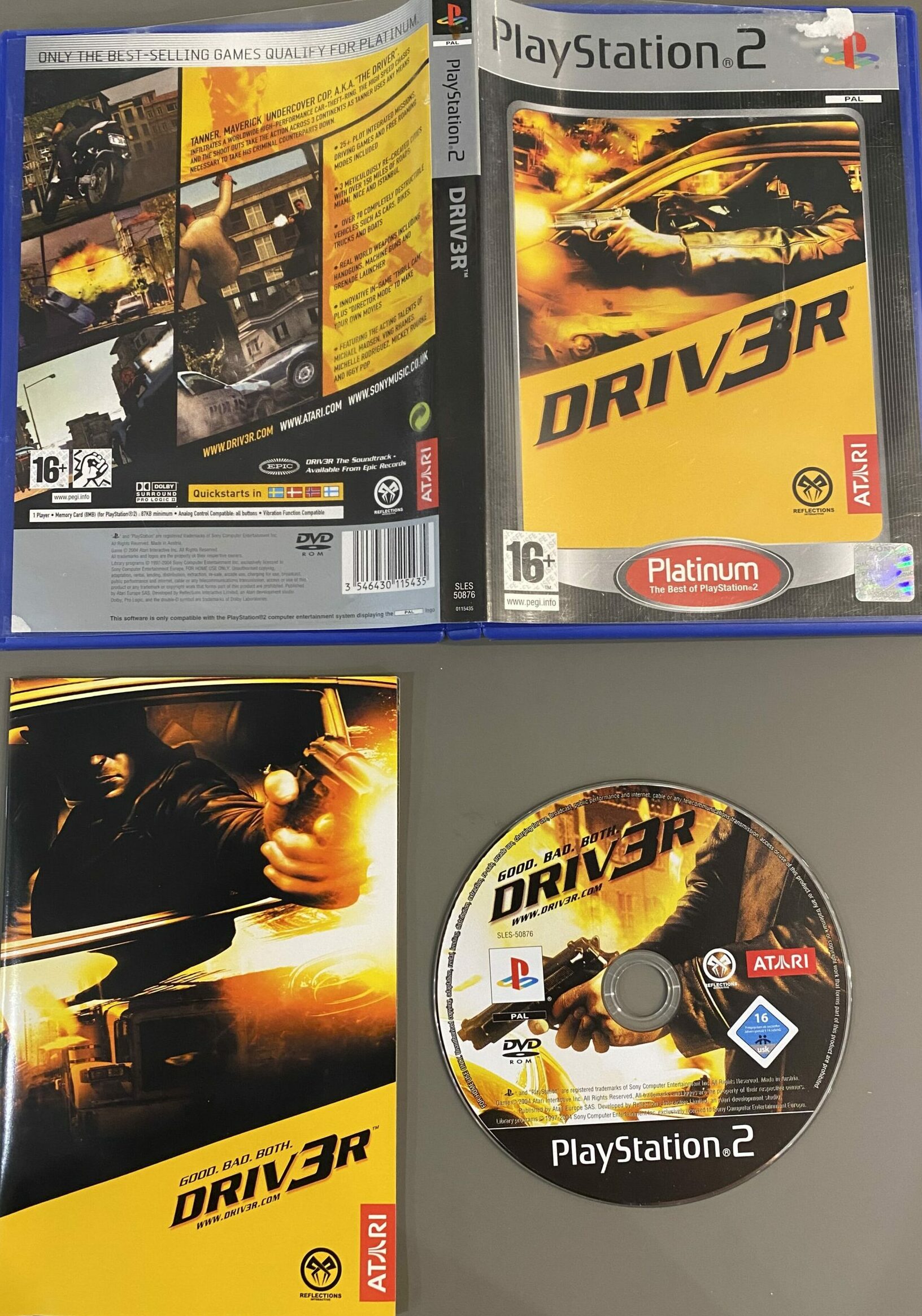 Driv3r – PS2 Spil – RetroBros – Fordi vi elsker Retrospil