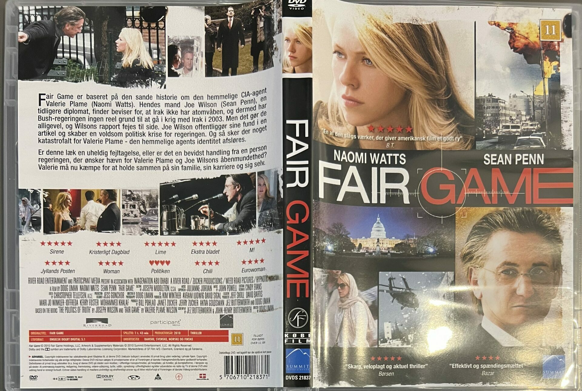Fair Game - DVD Film | RetroBros - Fordi vi elsker Retrospil